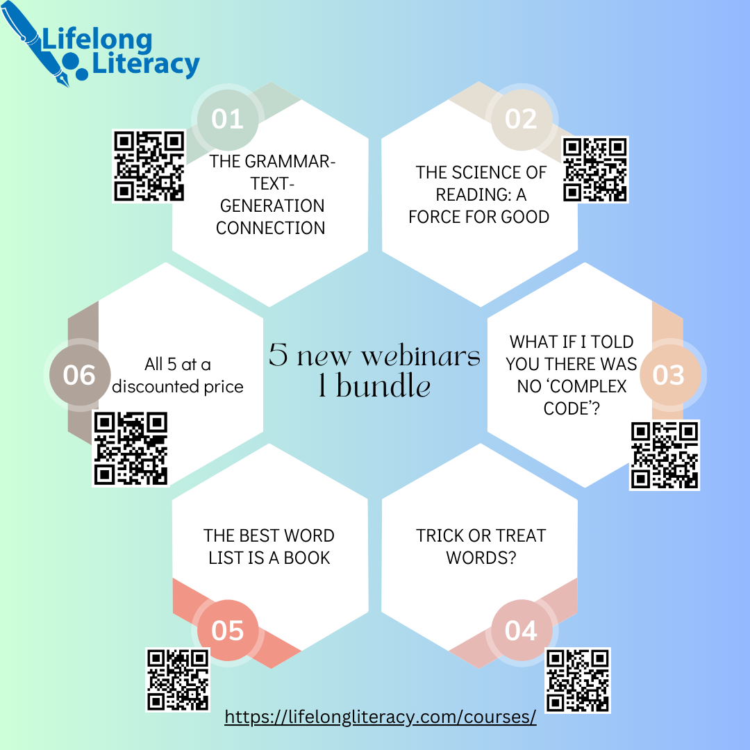 Literacy Courses - Lifelong Literacy